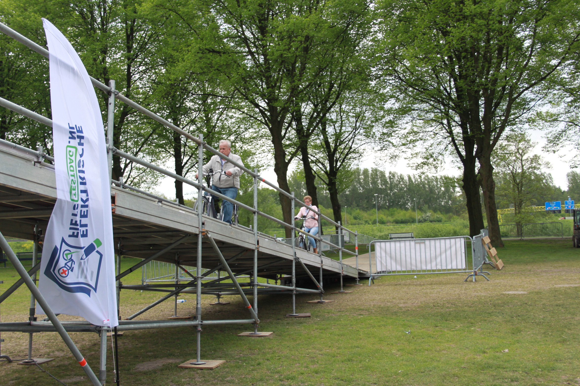 Veel Belangstelling Voor Elektrische Fiets Testdag Sjees